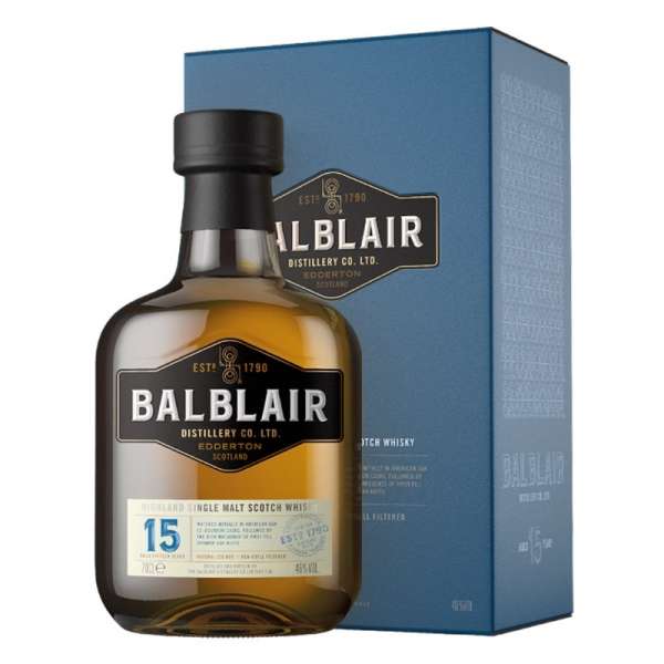 Balblair 15 Year Old Single Malt Scotch Whisky 70cl