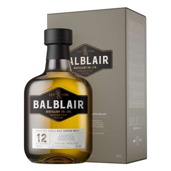 Balblair 12 Year Old Single Malt Scotch Whisky 70cl